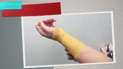 China CE Non-wowen Medical Self Adhesive Bandage Wrap 4cm for Sports, Hand & Leg Guard for sale
