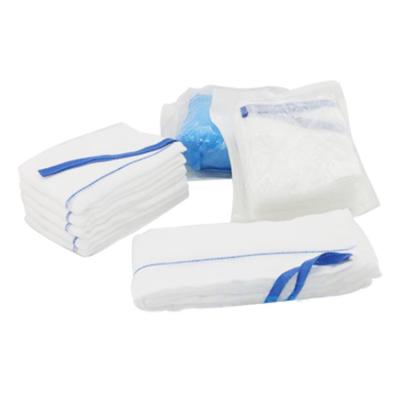 China Medicated Sterile woven gauze swab,gauze sponge with x-ray for sale