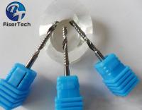 China 3.175mm Single Flute Cutter Carbide End Mill For Cutting And Engraving for sale