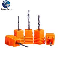 China 1 Flute Acrylic Wood MDF Cutter CNC Tools Single Carbide End Mill for sale