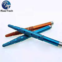 China Frosting Sintering Marble Granite CNC Router Bits For Diamaond / Stone Cutting for sale