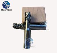 China Spiral Flute Woodworking PCD Diamond Cutting Tool PCD Router Cutters For Wood Acrylic for sale