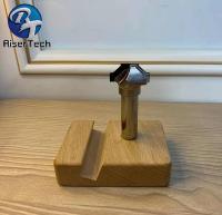 China Spiral Flute Woodworking PCD Diamond Cutting Tool PCD Router Cutters For Wood Acrylic for sale