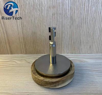 China Spiral Flute Woodworking PCD Diamond Cutting Tool PCD Router Cutters For Wood Acrylic for sale