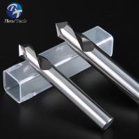 China 90 Degree V Shape Carbide CNC Spot Weld Drill Bits For Aluminum Copper for sale