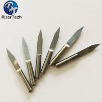 China 3.175-16mm Tungsten Steel And Cobalt Alloy Plastic Router Bits With V Shape for sale