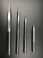 China Straight Sharp Taper Engraving Tungsten Carbide Tools End Mill Two Flutes For Wooden Tools Milling Cutter for sale