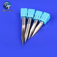 China Straight Sharp Taper Engraving Tungsten Carbide Tools End Mill Two Flutes For Wooden Tools Milling Cutter for sale