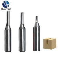 China Two Flute Tungsten Carbide Tools TCT Straight Slot Milling Cutter For Wood Router Bits for sale