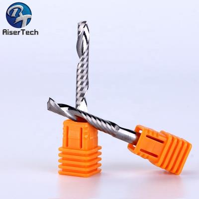 China Bright Finished Acrylic Plastic Flute End Mill 3-72mm 1-3 Flutes for sale