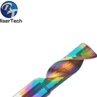 China 6mm Shank 2 Flute Aluminum Copper End Mill Smooth Cutting Edge for sale