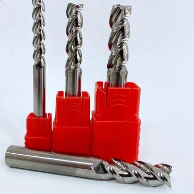 China Tungsten Steel Alloy 2 Flute End Mill With High Wear Resistance for sale