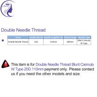 China High Grade Double Arm Eyebrow Absorbable PDO Threads Facial Lifting For Beauty for sale