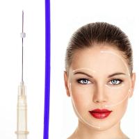 China Absorbable Suture Material Face Lifting Filling Anti Aging Thin Face Mono Thread Lift PDO 30G 38mm With Sharp Needle for sale