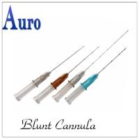 China 25g 50mm micro stainless steel blunt tip needle cannula For dermal filler syringe for sale