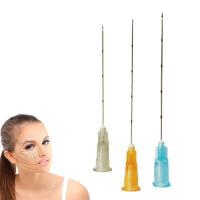 China Factory disposable 18G 22G 25G 27G blunt tip micro cannula needle for hyaluronic acid filler korea for sale