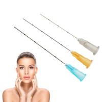 China Factory disposable 18G 22G 25G 27G blunt tip micro cannula needle for hyaluronic acid filler korea for sale