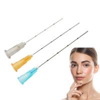 China Injectables Blunt Tip Cannula 30g  25g 38mm Blunt Micro Cannula for sale