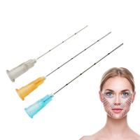 China High quality micro cannula for best lip filler 18G 22G 25G micro blunt cannula needle for sale
