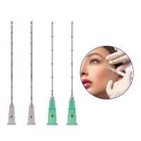 China Micro Stainless Steel  Blunt Tip Cannula For Dermal Filler for sale