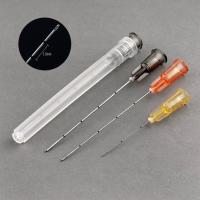 China Micro Tip Needle Buttock Injection Medical Sterile Stainless Steel Blunt Needle Cannula Dermal Filler for sale