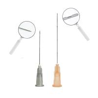 China Lifting Micro  Blunt Tip Cannula 25G 50mm For Eye Cannula for sale