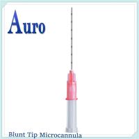 China Lifting Micro  Blunt Tip Cannula 25G 50mm For Eye Cannula for sale