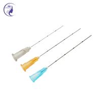 China Lifting Micro  Blunt Tip Cannula 25G 50mm For Eye Cannula for sale