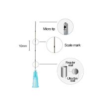 China Flexible Disposable Blunt Tip Micro Cannula Injection Needle 25G 50MM For Fillers for sale