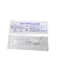 China Flexible Disposable Blunt Tip Micro Cannula Injection Needle 25G 50MM For Fillers for sale