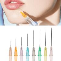 China safety hypodermic needles 25g 1 inch meso therapy 5 pins hypodermic needles for medical for sale