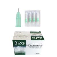 China High Safety Meso Gun Sterile Hypodermic Needle For Body 30G 32G 34G 1.5mm 4mm 6mm for sale