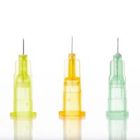 China 23g Sterile Hypodermic Needle 5 Pins Needle Safety Hypodermic Needles 25g for sale