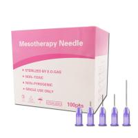 China Medical Mesotherapy Gun Prp Injector Multi Sterile Hypodermic Needle 30G 4mm 33gx4 6mm High Safety for sale