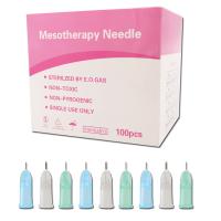 China Medical Mesotherapy Gun Prp Injector Multi Sterile Hypodermic Needle 30G 4mm 33gx4 6mm High Safety for sale
