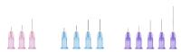 China 3d  Sterile Hypodermic Needle 23g 90mm With Pdo Suture for sale