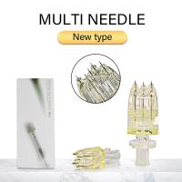 China Disposable Mesotherapy Needle Multi Injectors 5 pins 9 pins Multi Needles Crystal for sale