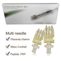 China 1.2mm 34G Crystal Multi Injector Needles 9 Pins Injection Multi Needle For Beauty Facial Skin Care for sale