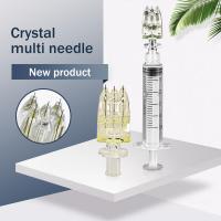 China 1.2mm 34G Crystal Multi Injector Needles 9 Pins Injection Multi Needle For Beauty Facial Skin Care for sale
