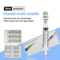 China high safety Crystal 5 Pin Multi Injector Needles For Mesotherapy Injector for sale