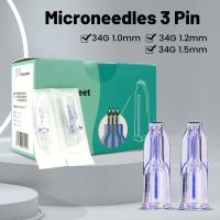 China disposable sterile water mesotherapy 3pin crystal multi needle for sale
