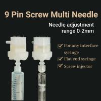 China 32g needle adjustment vital injector water meso gun 9 pin multi needle for sale