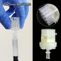 China 32g needle adjustment vital injector water meso gun 9 pin multi needle for sale