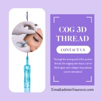 China Polydioxanone Suture COG 3D Face Lift L Needle 19G 100MM V Line Pdo Threads Eyebrow Lift for sale