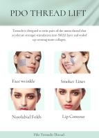 China Super 27G 38mm Nasolabial Folds Anti Wrinkle Tornado Threads For Body for sale