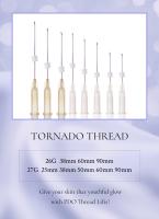 China Super 27G 38mm Nasolabial Folds Anti Wrinkle Tornado Threads For Body for sale