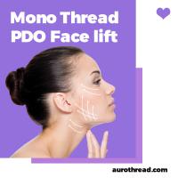 China Facial Beauty Meso Polydioxanone Suture Mono Thread Lift 29g 60mm Sharp Needle for sale