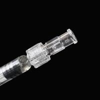 China plastic disposable individual packaging luer lock syringe connector for sale