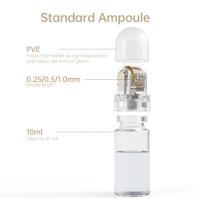 China 10ml Improving complexion skin rejuvenation 64 pin hydra roller for sale