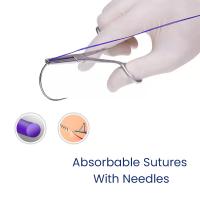 China Manufacturers Absorbable Monofilament Surgical Suture Polydioxanone for sale